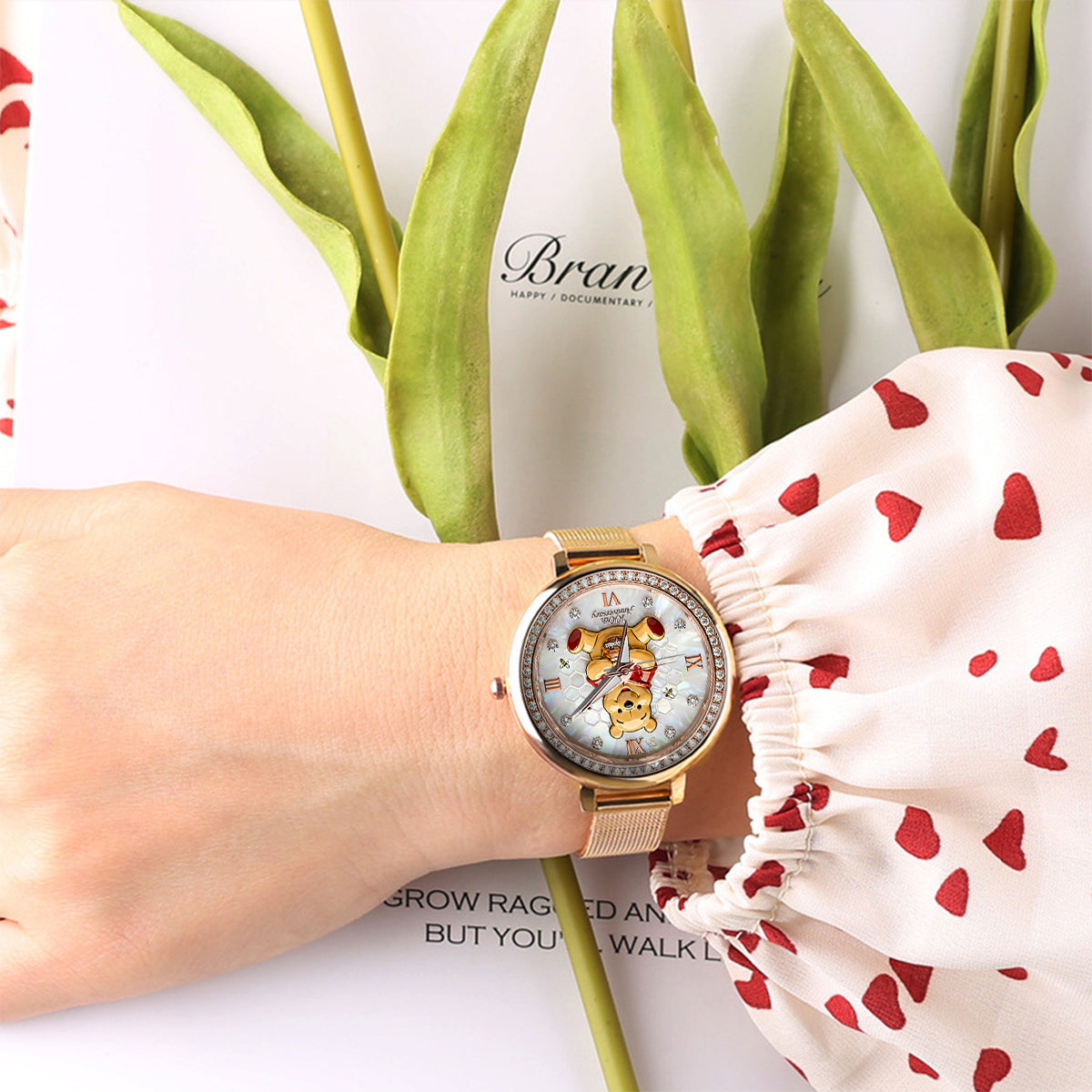 Honey Bear 100th Anniversary - Personalized Women Hand Watch CT01 ...