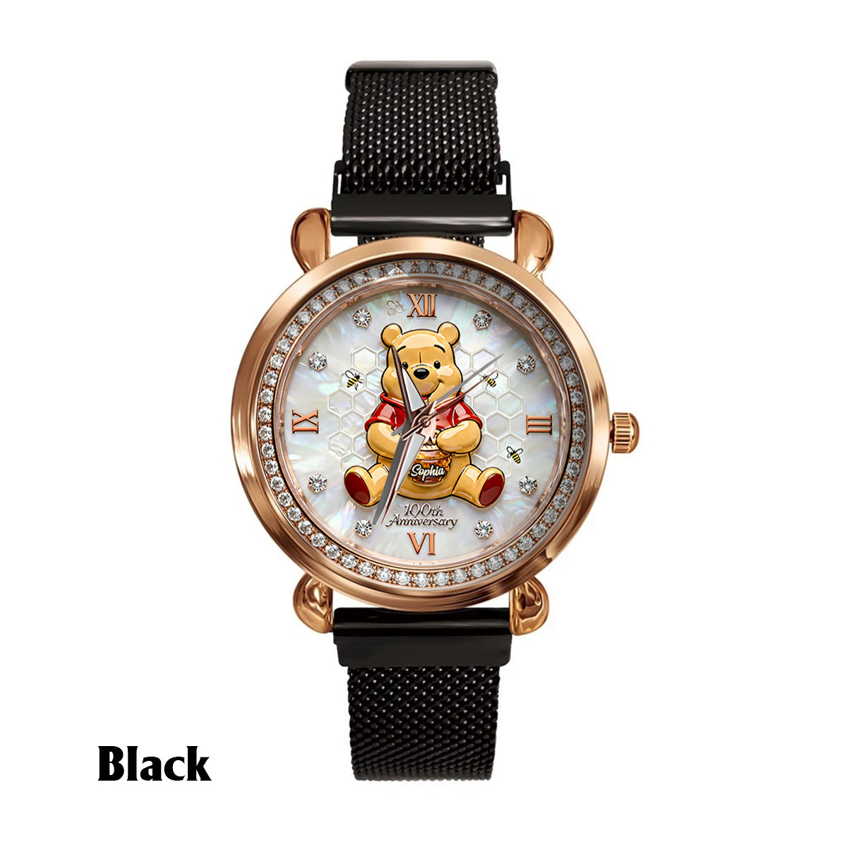 Honey Bear 100th Anniversary - Personalized Women Hand Watch CT01 ...
